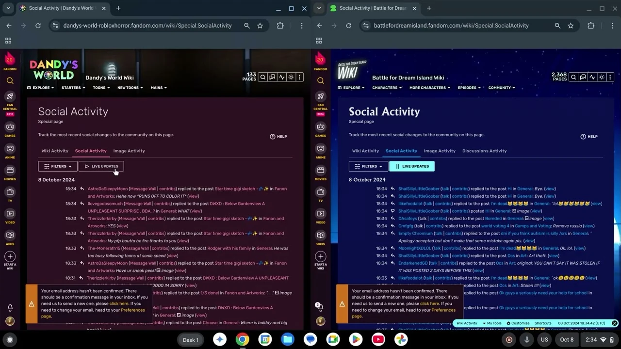 "Fandom, fix your website" | Fandom