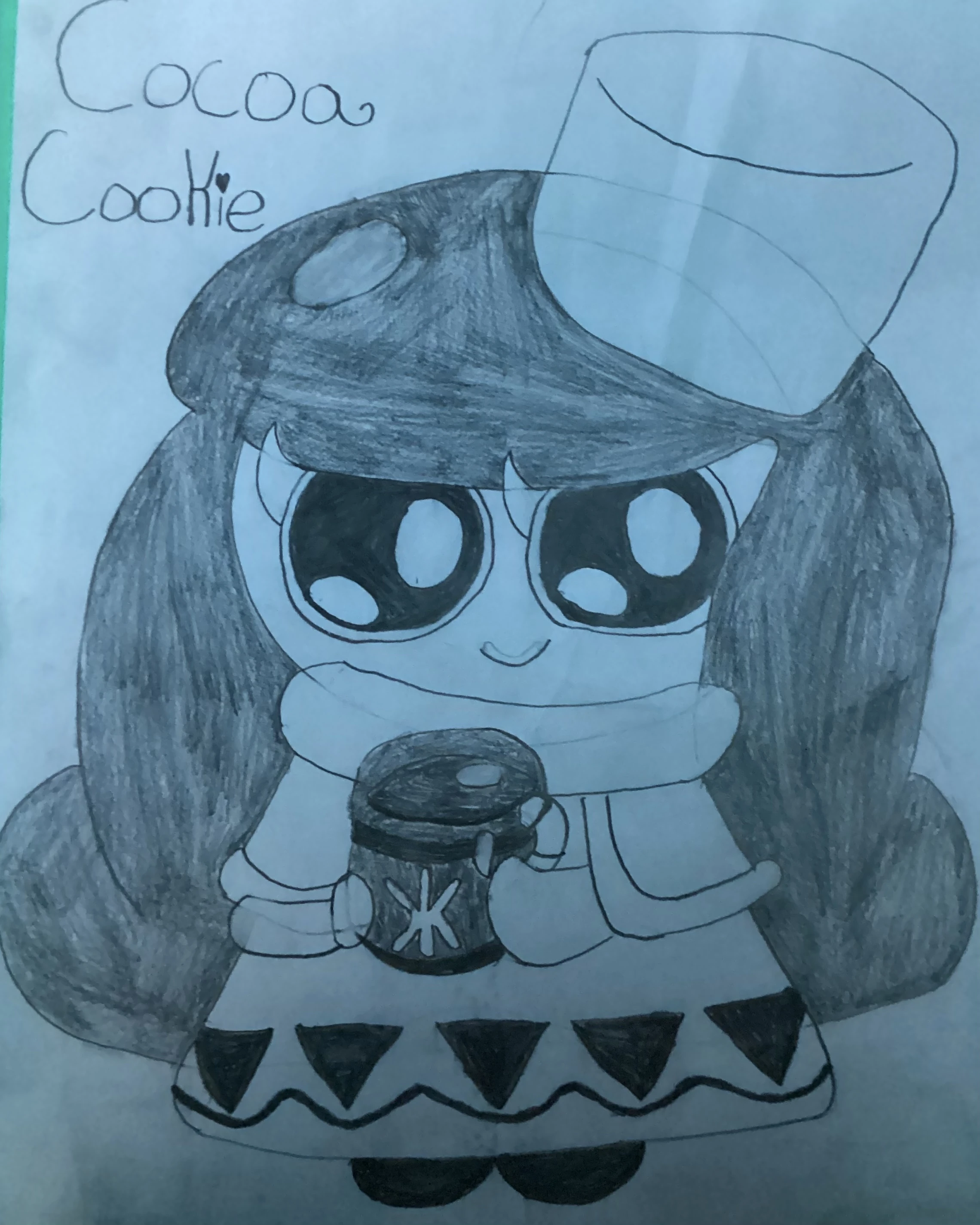 Cocoa Cookie sketch Fanart | Fandom