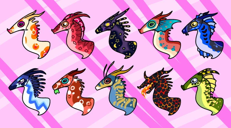 Raffle dergs! (ALL OPEN, 3 ENTRIES MINIMUM PER DRAGON) | Fandom