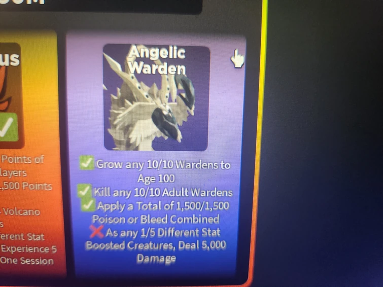 Time to wait another 6 hours for the next stat boosted creature :,D ...