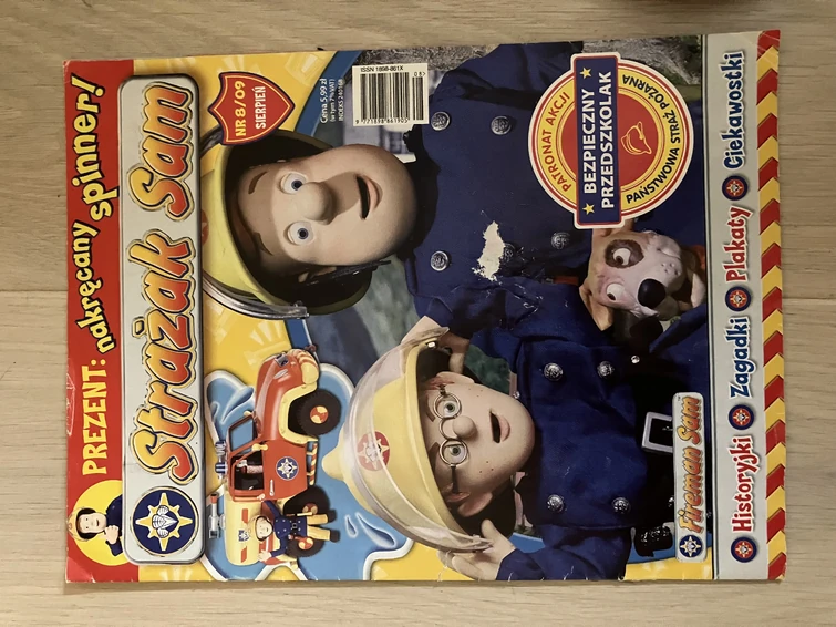 I bought two old Fireman Sam magazines ! (They’re in polish because I’m ...