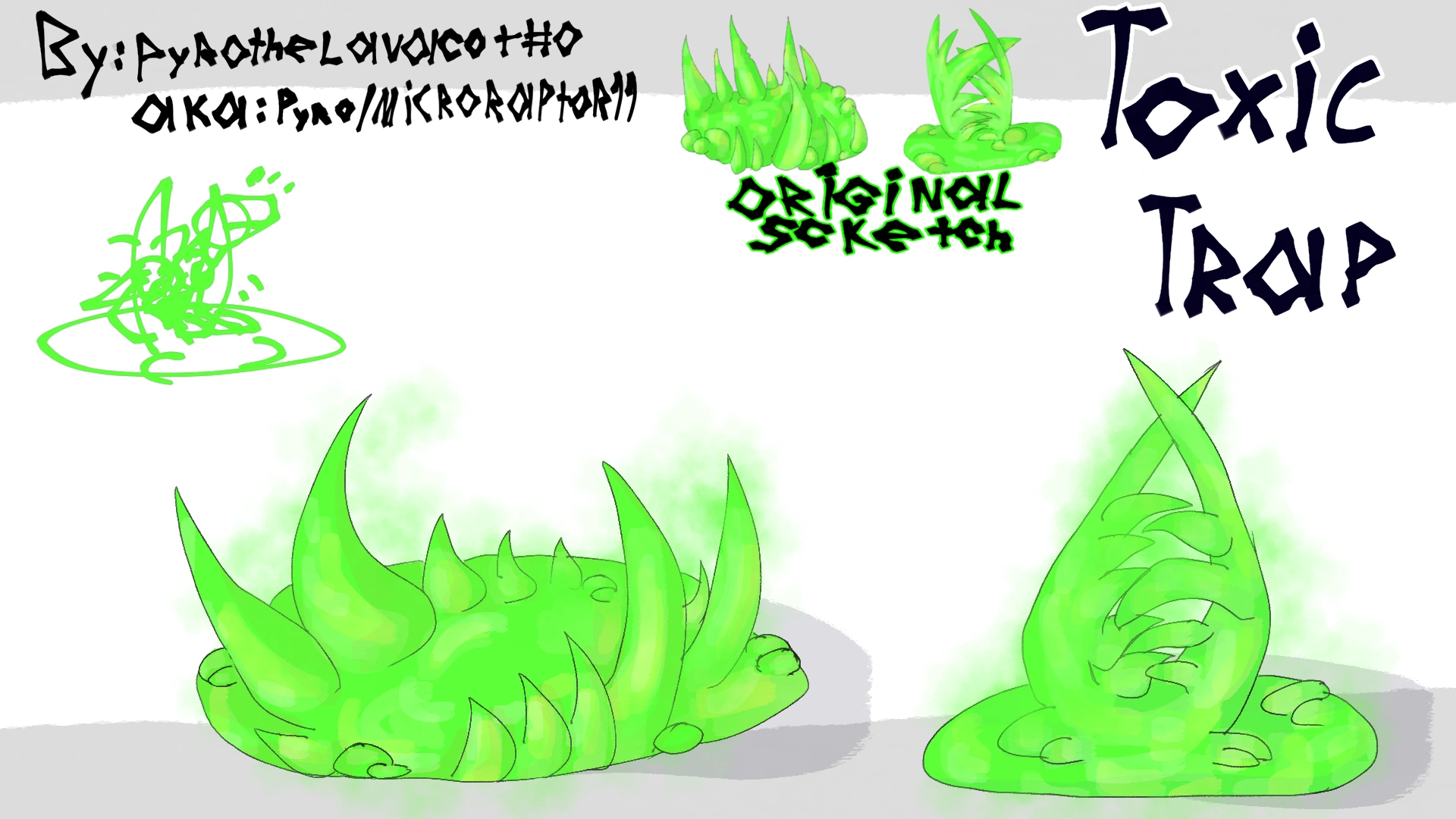 Concept-art of fan toxic trap redesign! | Fandom