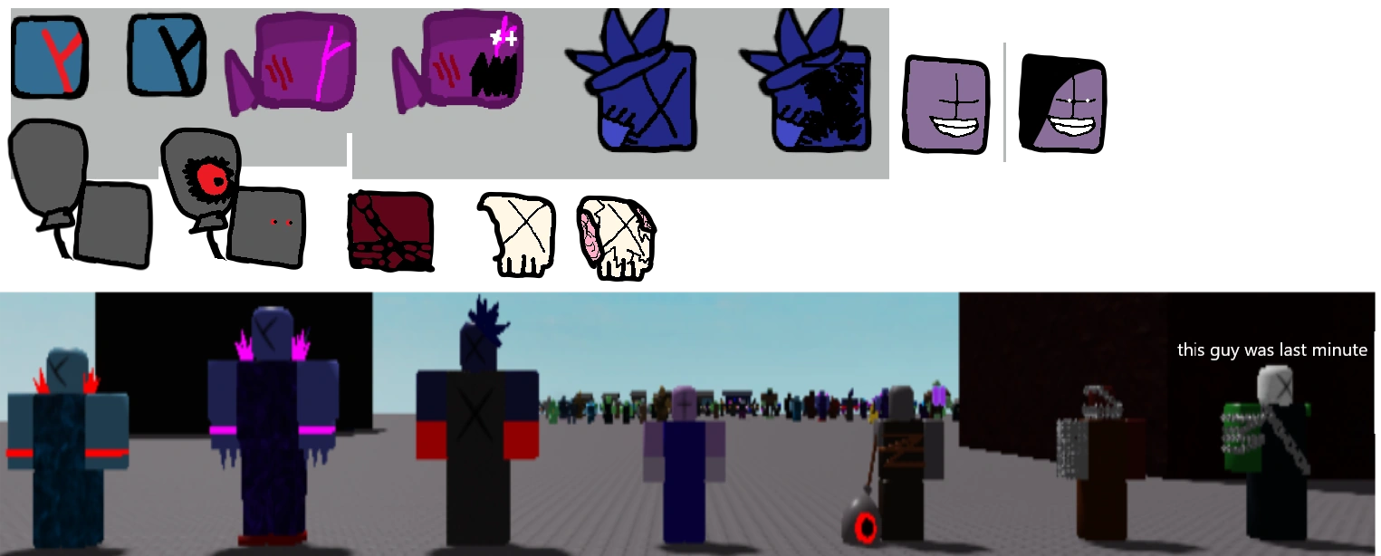 Every Quick.EXE character I've modeled so far now have icons | Fandom
