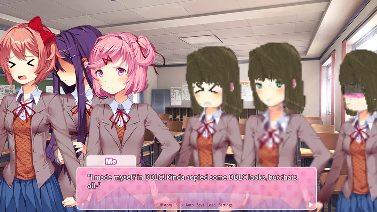 Me in DDLC .-. | Fandom