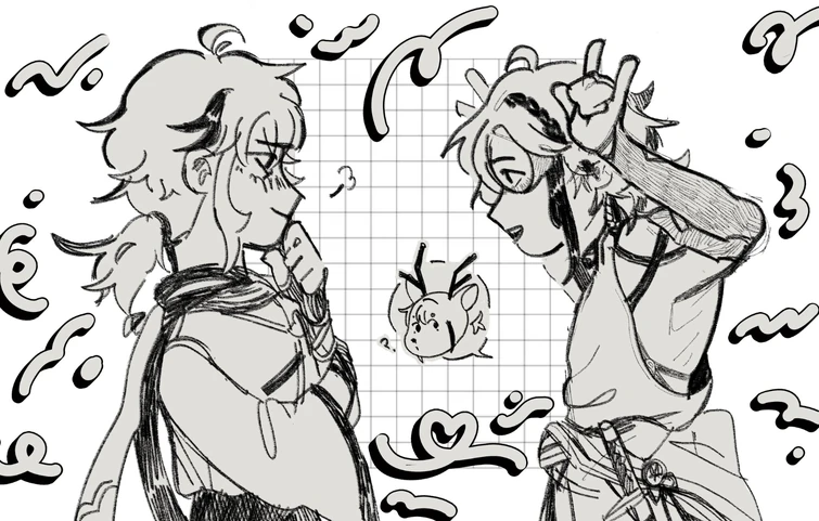 ScaraKazu/HeiKazu/Scarazou art dump | Fandom