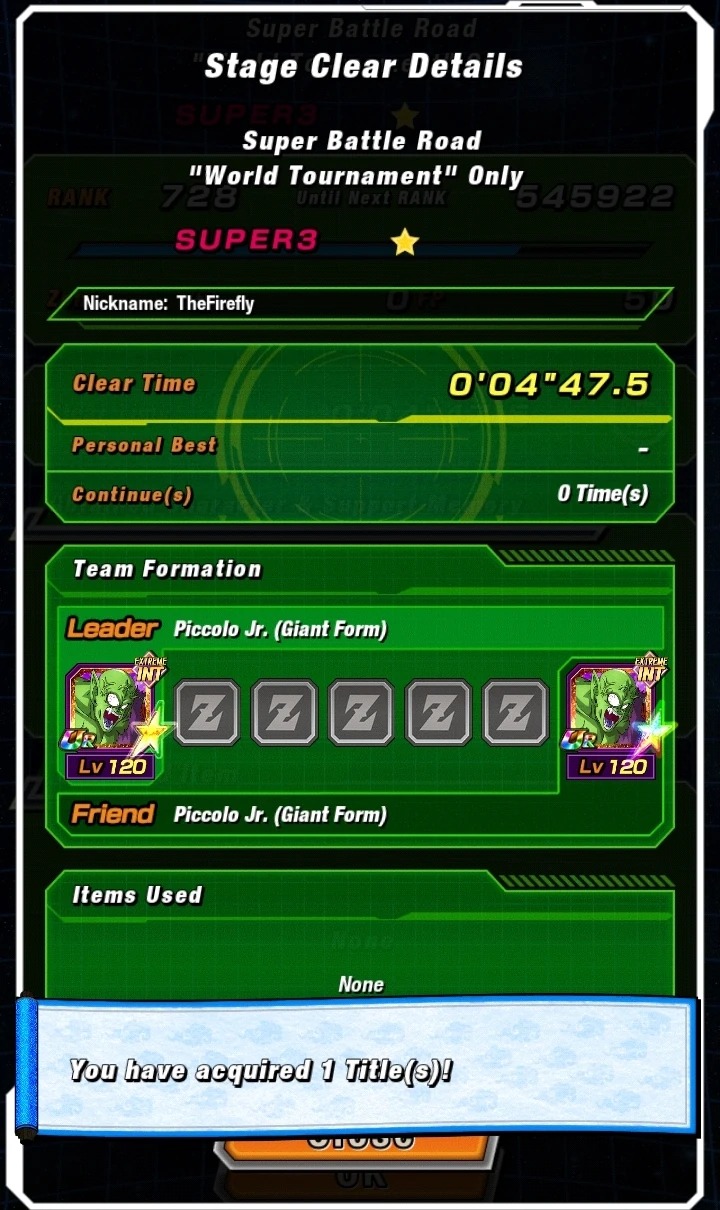 World Tournament SBR... | Fandom