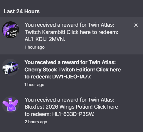 I watched a stream for 2 hours, but didnt get the code? | Fandom