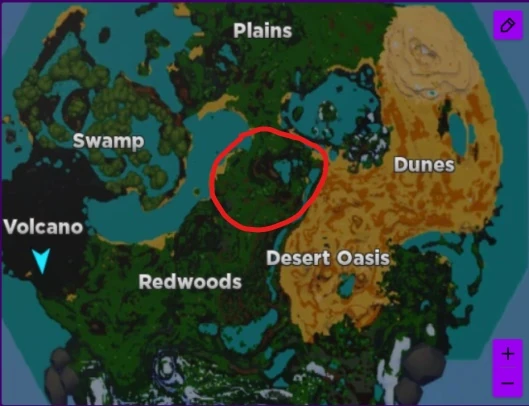 What do you call the middle of the COS map? | Fandom