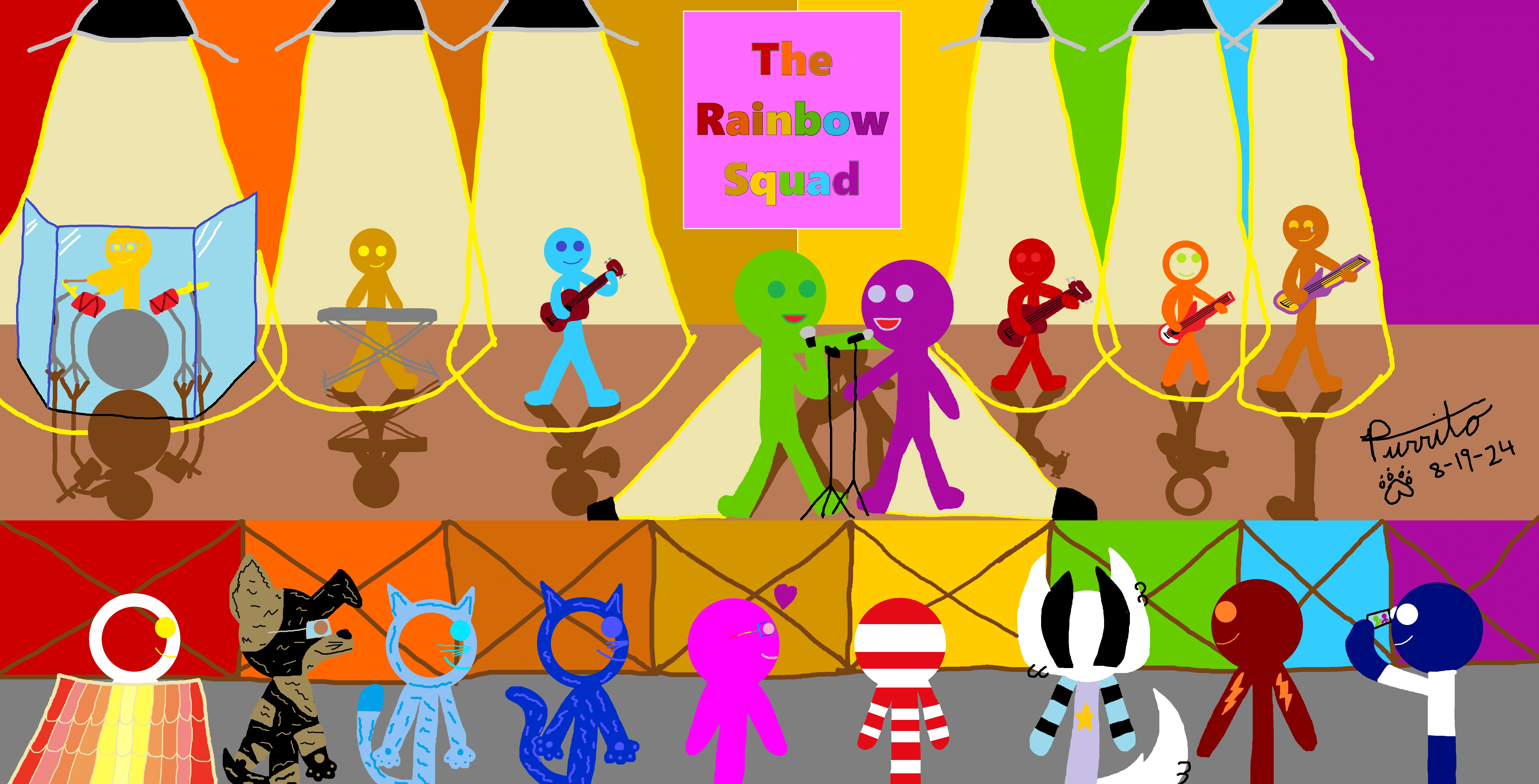 The Rainbow Squad Concert | Fandom