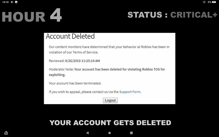 If you get infinite Robux in Roblox (Timeline) | Fandom