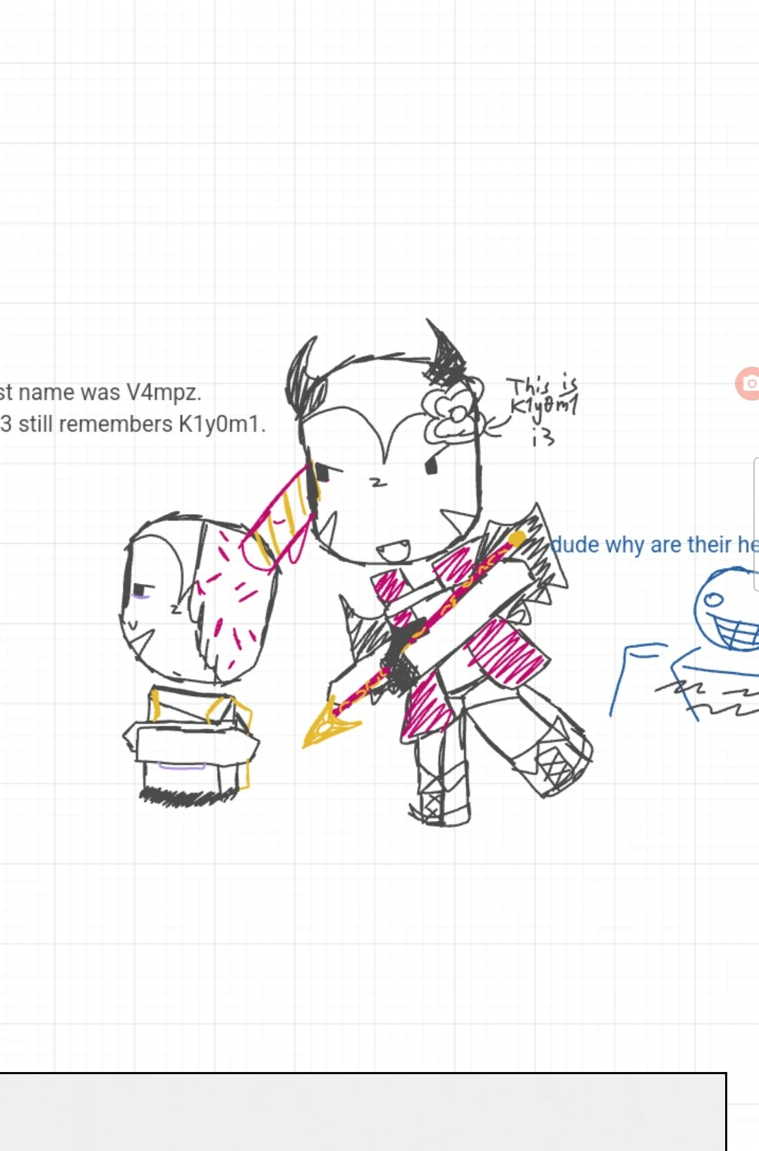 Pulls out a new forsaken oc + C4k3 redesign ig.. | Fandom