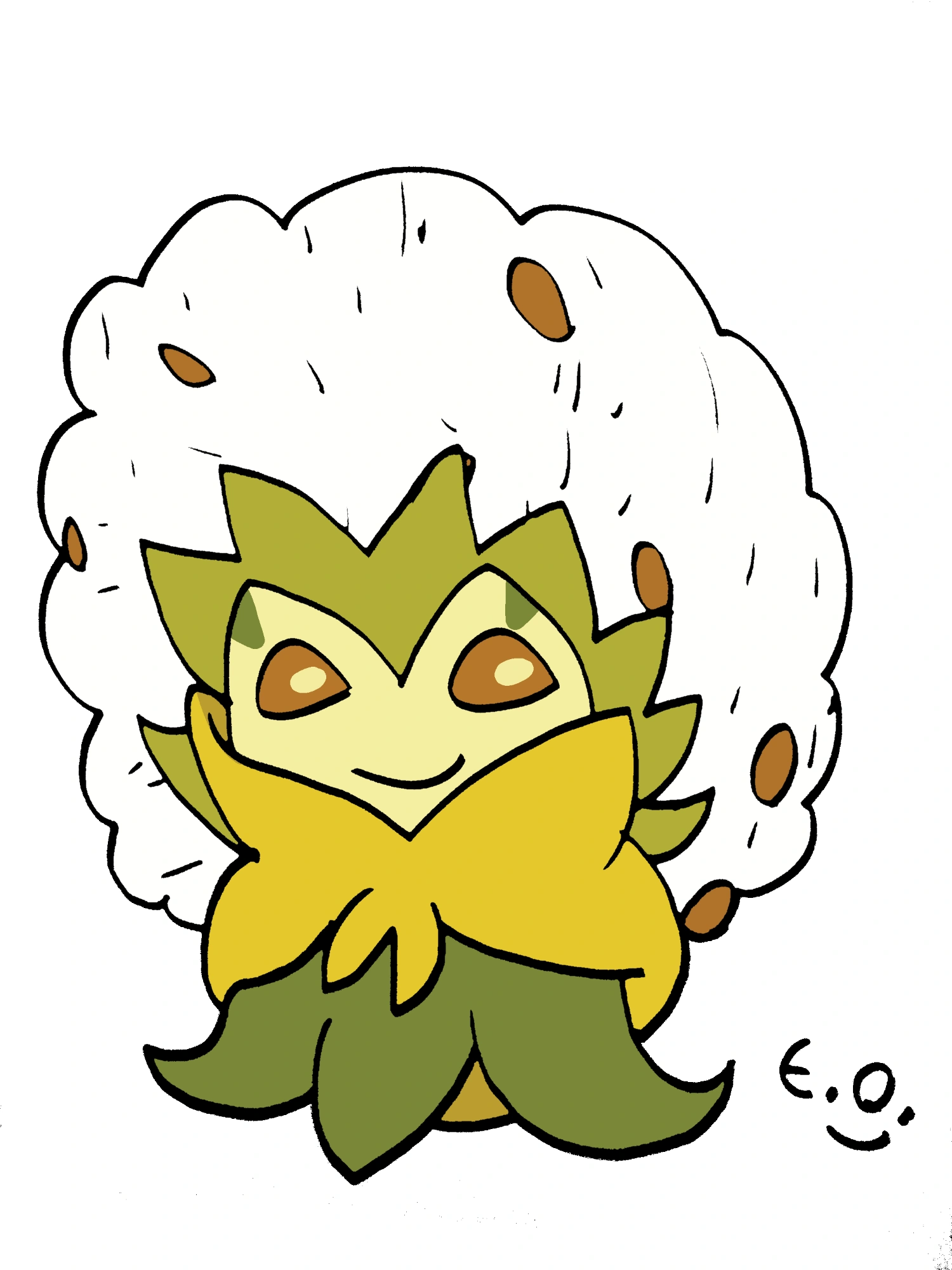 My drawing of Eldegoss | Fandom