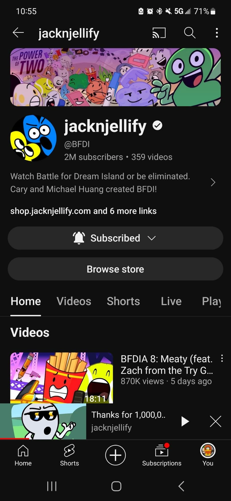 Jacknjellify just hit 2M subs! | Fandom
