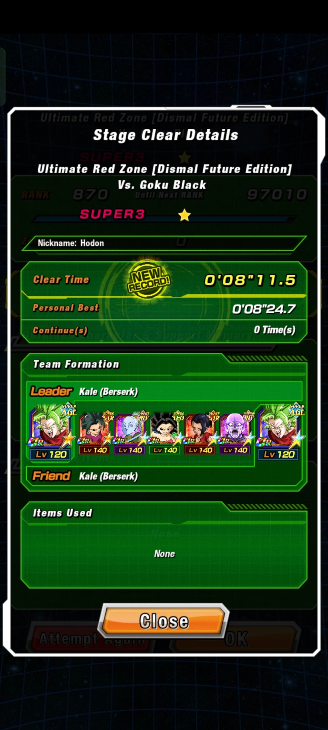 U6 team crashed RZ Black | Fandom