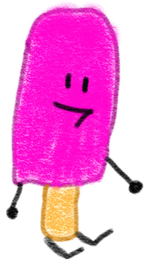 Drew the raspberry popsicle from bfdia 9 | Fandom