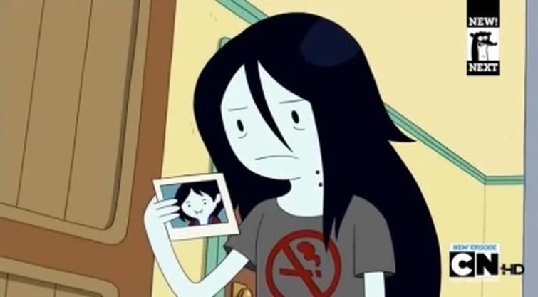 Wondering if Marceline’s shirt might’ve been a sort of reaction to that ...