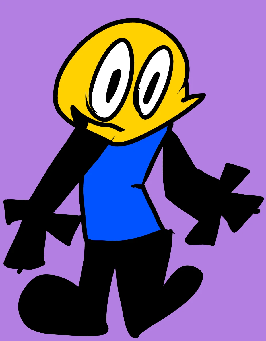 I tried drawing battler in one minute… | Fandom