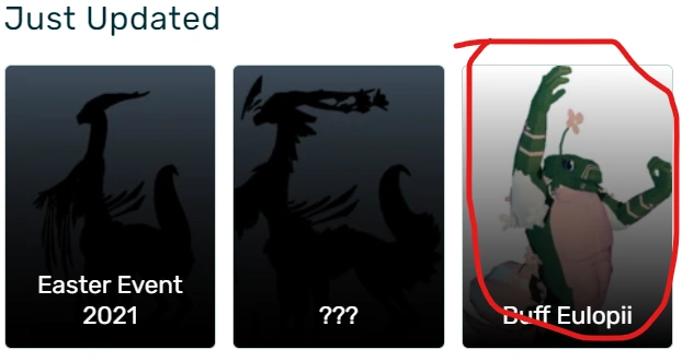 the first time buff eulopii has been shown in just updated | Fandom