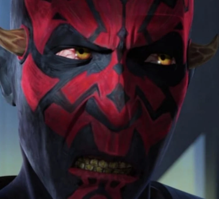 Darth Maul's teeth glow up | Fandom