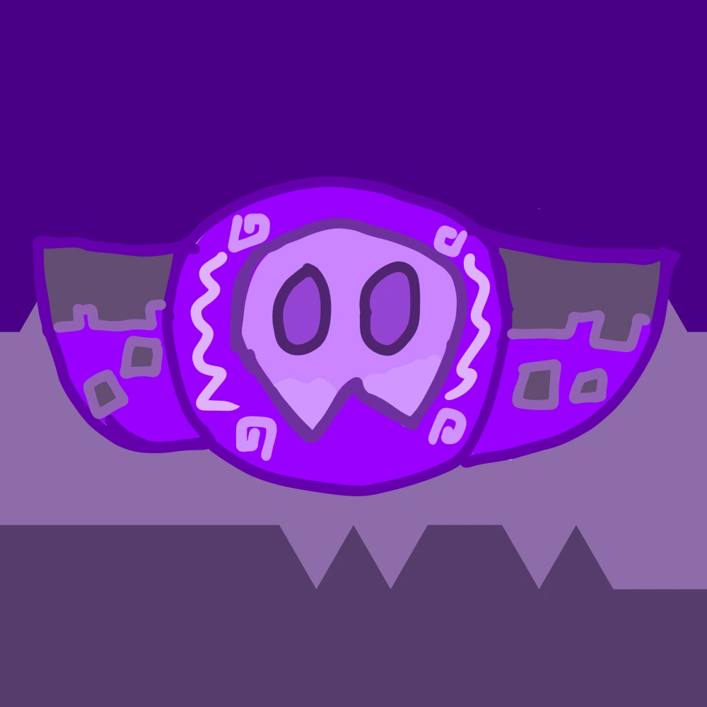 I drew a slimepup only using purple | Fandom