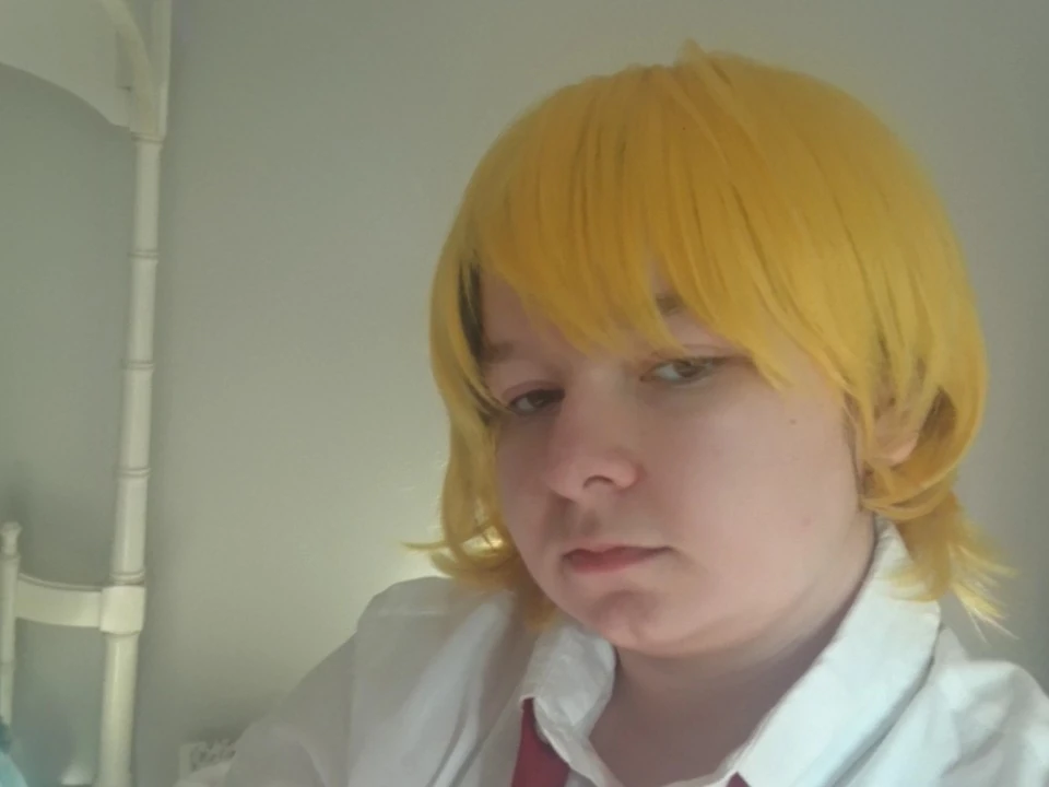 my wig for my spongebob cosplay came in today | Fandom