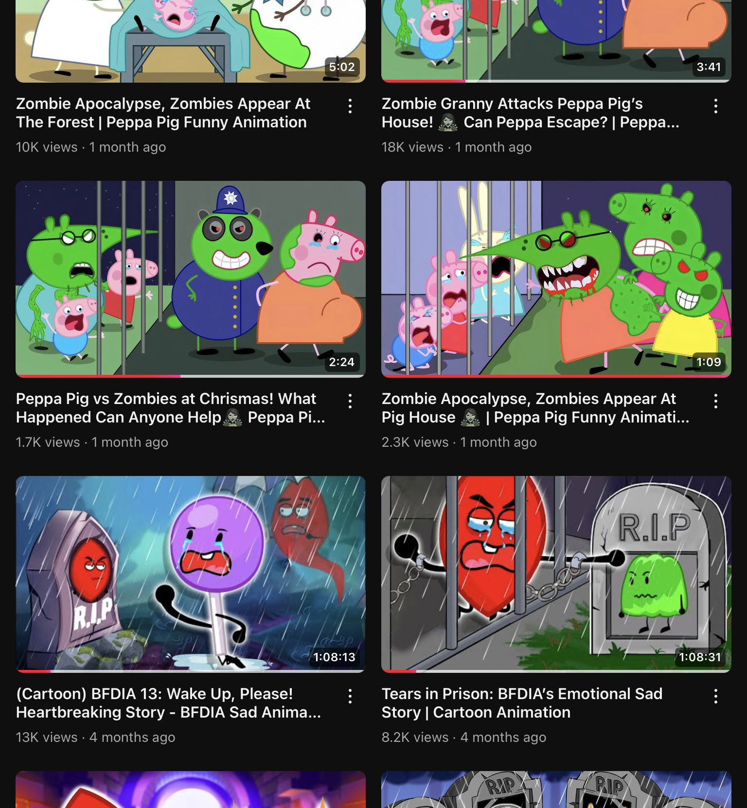 That one BFDI content farm from a few months back has swapped over to ...