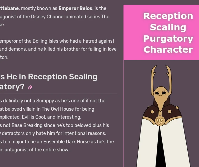 Discuss Everything About Reception Scaling Purgatory Wiki | Fandom