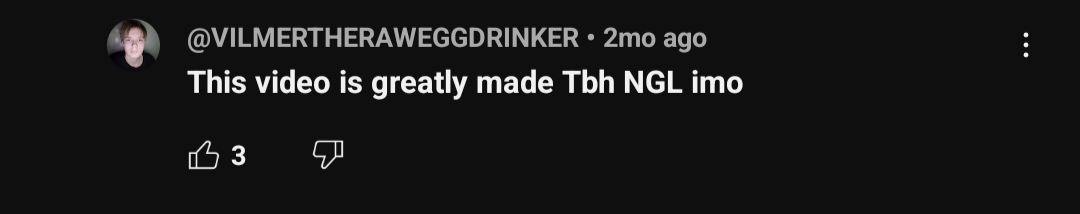 This comment is funny tbh ngl imo | Fandom