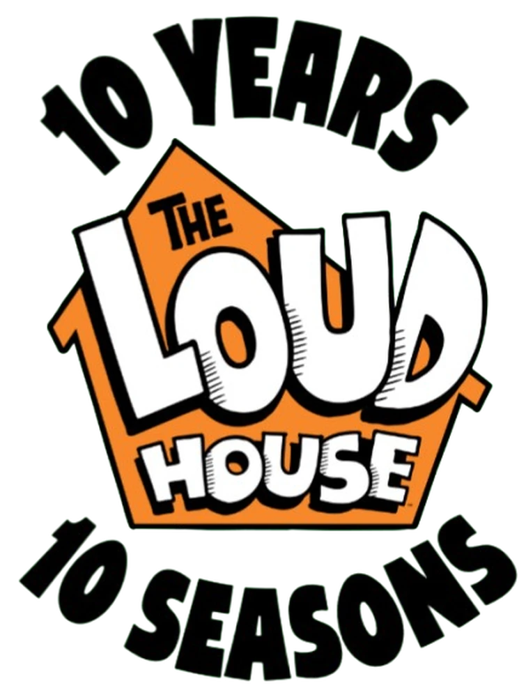 Here are the logos I made to celebrate the 10th anniversary of The Loud ...