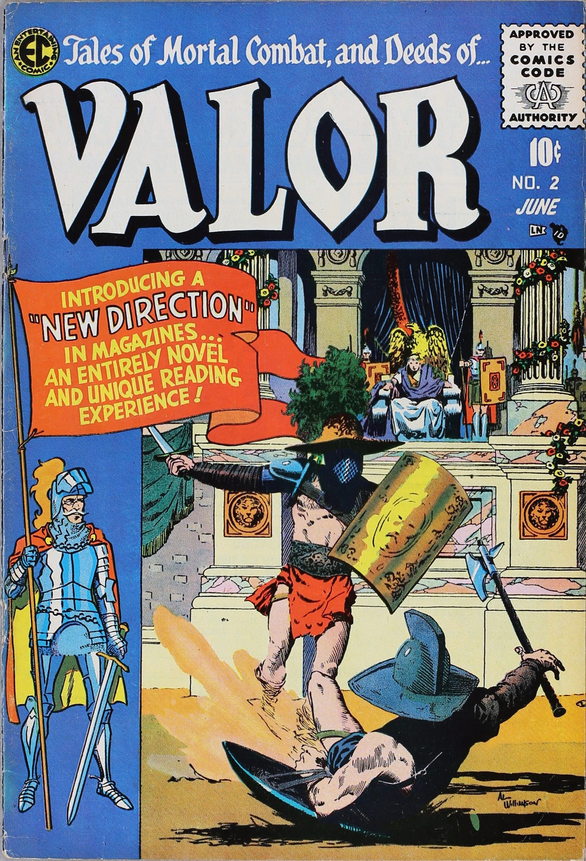 Valor Vol 1 2 | EC Comics Wiki | Fandom