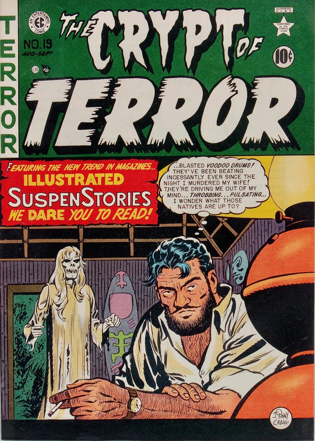Crypt of Terror Vol 1 19 | EC Comics Wiki | Fandom