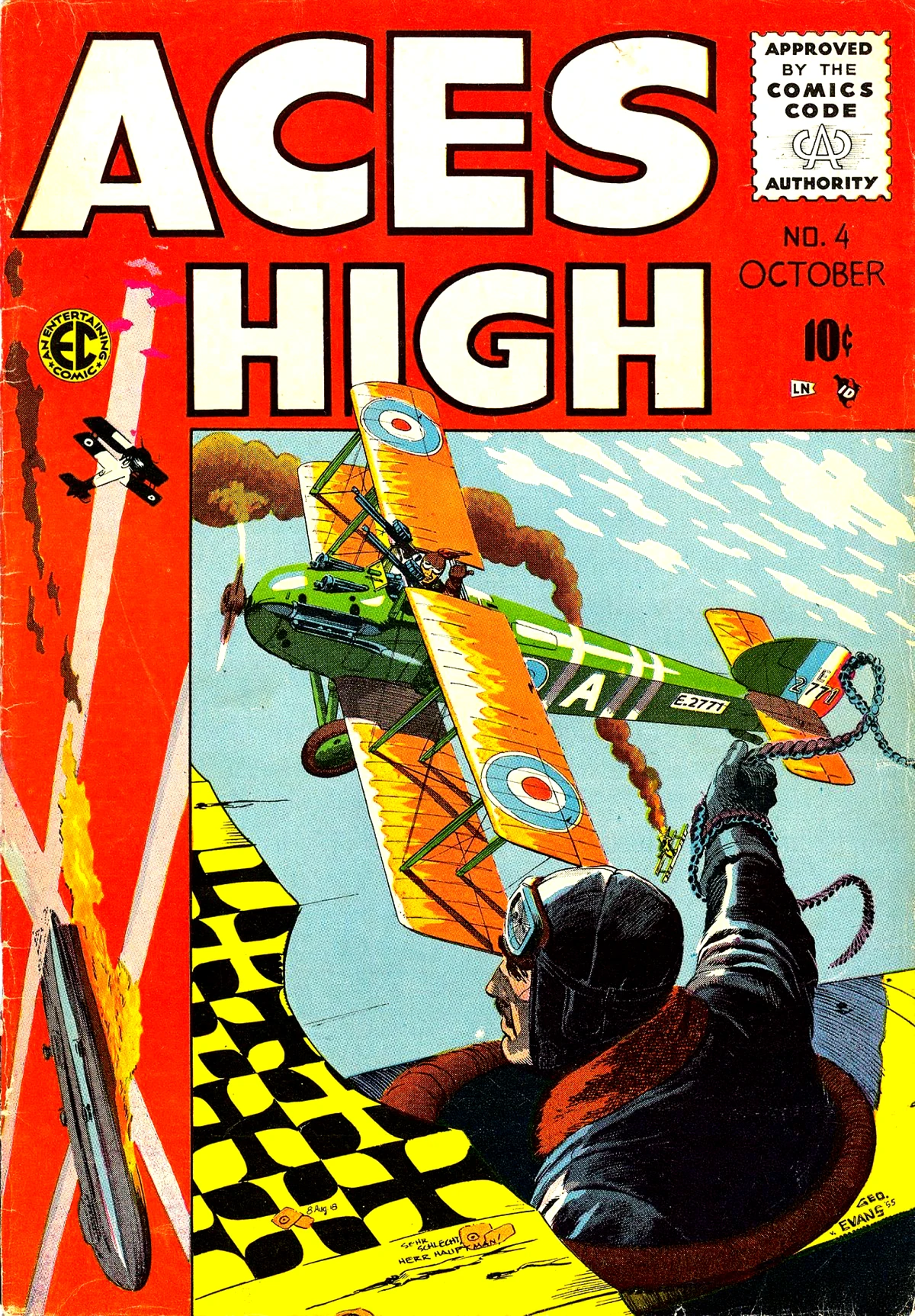 Aces High Vol 1 4 | EC Comics Wiki | Fandom