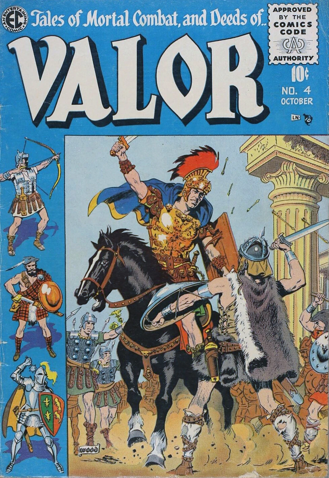 Valor Vol 1 4 | EC Comics Wiki | Fandom