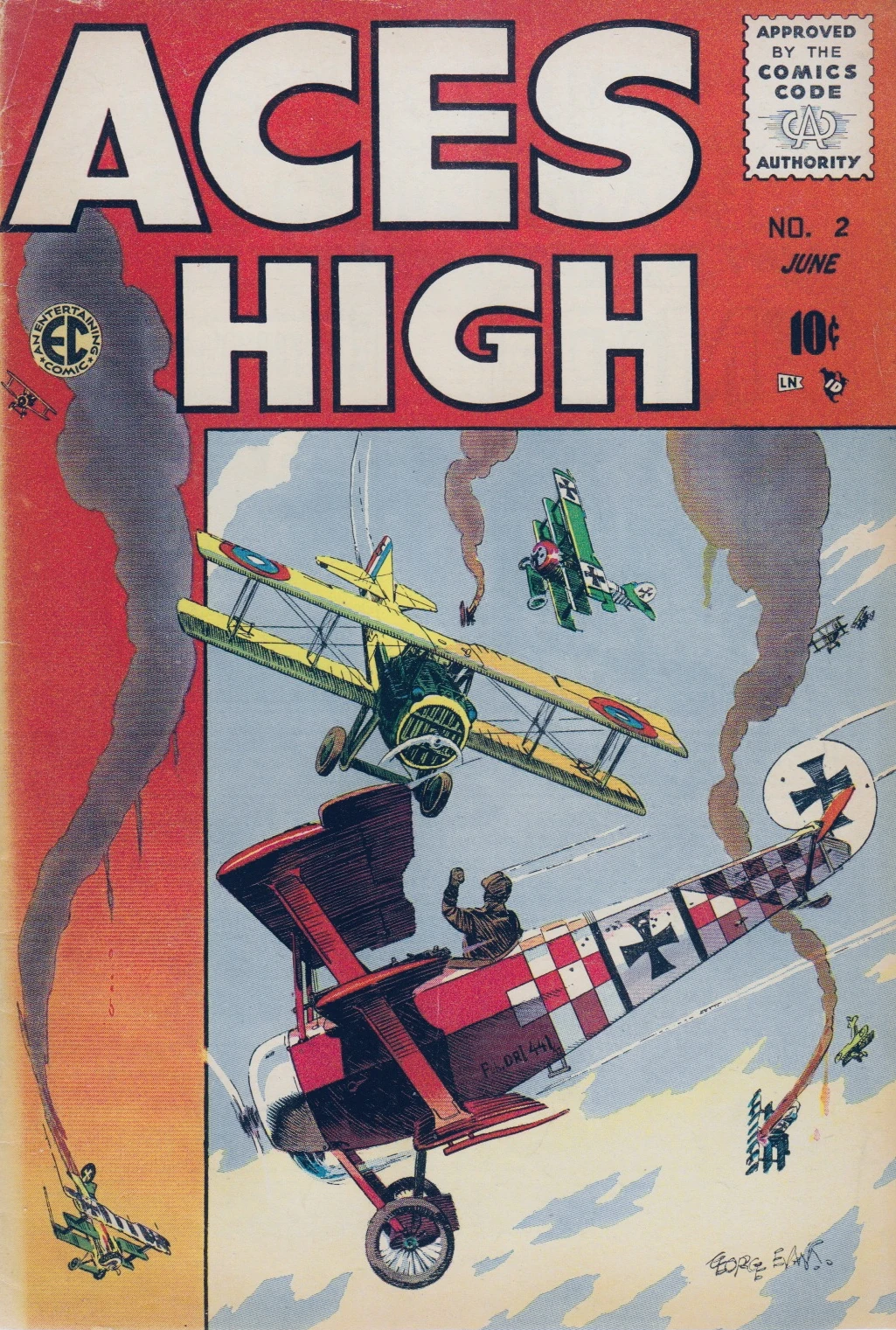 Aces High Vol 1 2 | EC Comics Wiki | Fandom