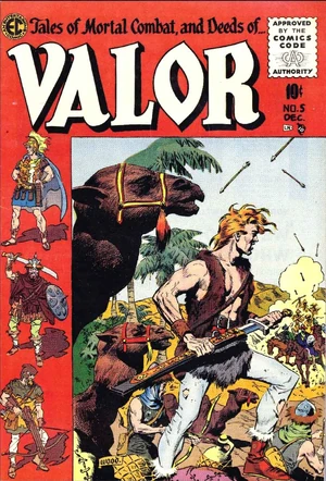 Valor Vol 1 5 | EC Comics Wiki | Fandom