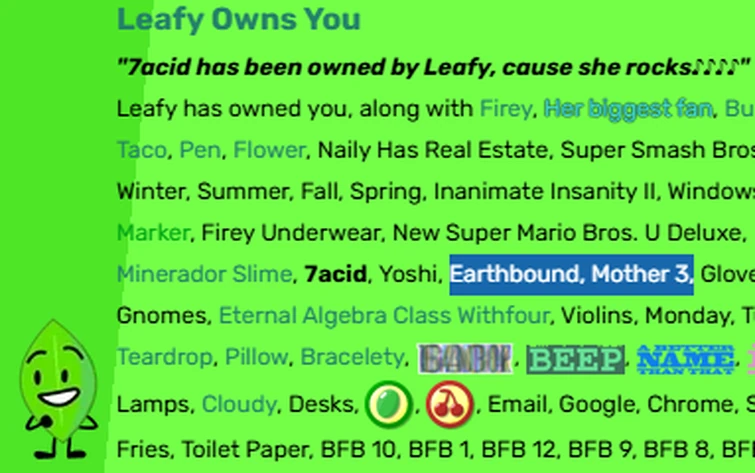 I'M GONNA KILL LEAFY!!!!!! | Fandom