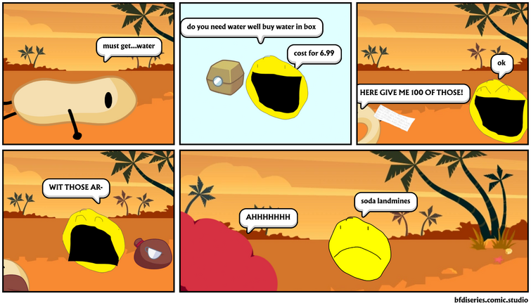 bfdi comic 21 | Fandom