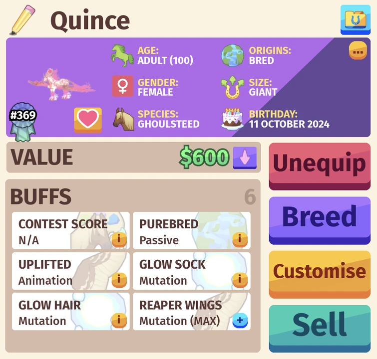 Auctioning Dbl Glow Winged Ghoul! | Fandom