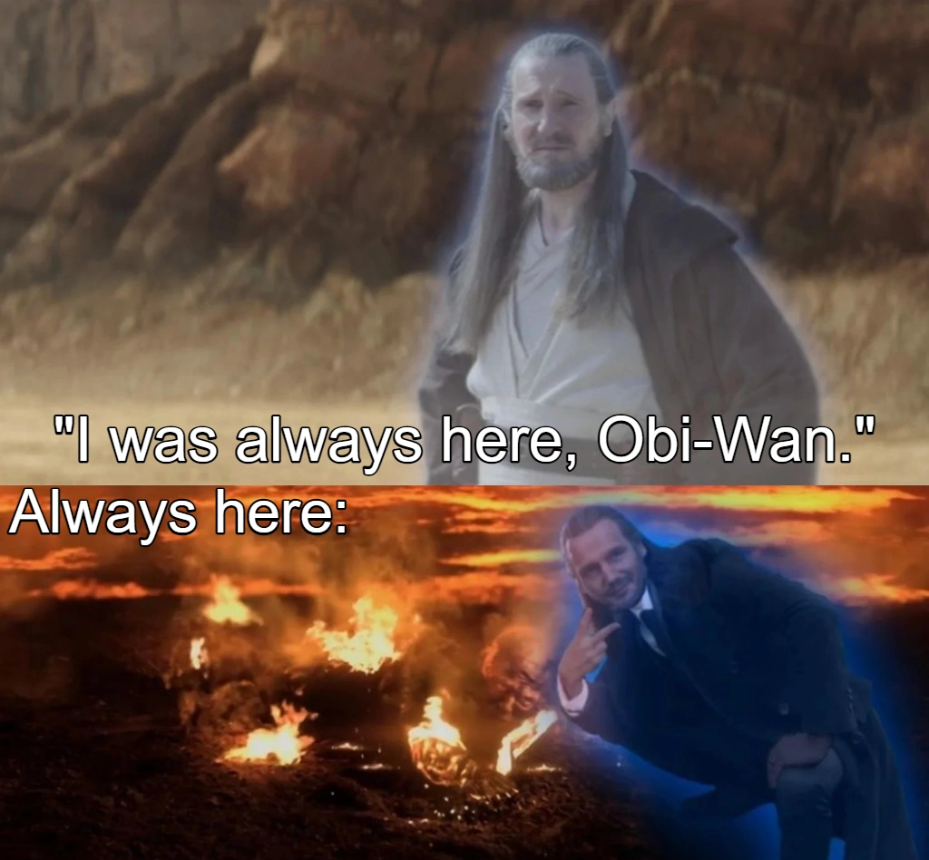 He said he was always there so…. | Fandom