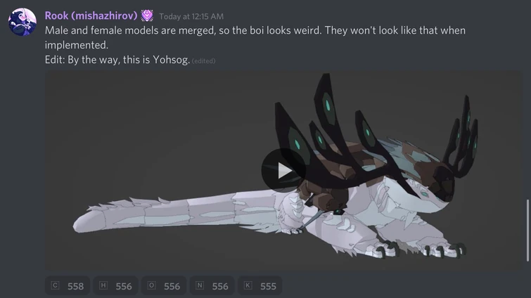 Yoshog + Tundrik development photos! (Sorry for these being late, I was ...