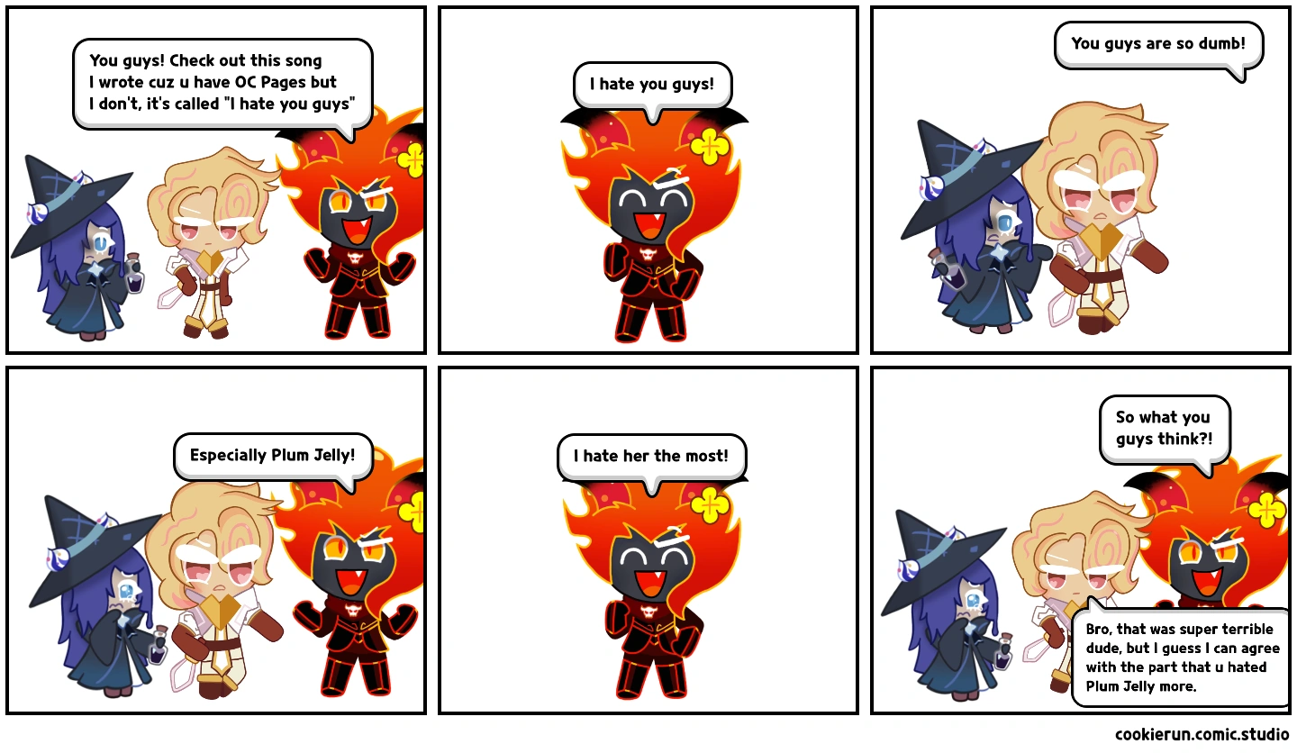 (TCC Nextgen) Spicy Candy to his friends when they get OC Pages but he ...