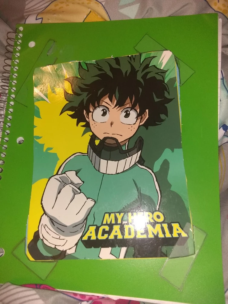 I even have a deku note book | Fandom