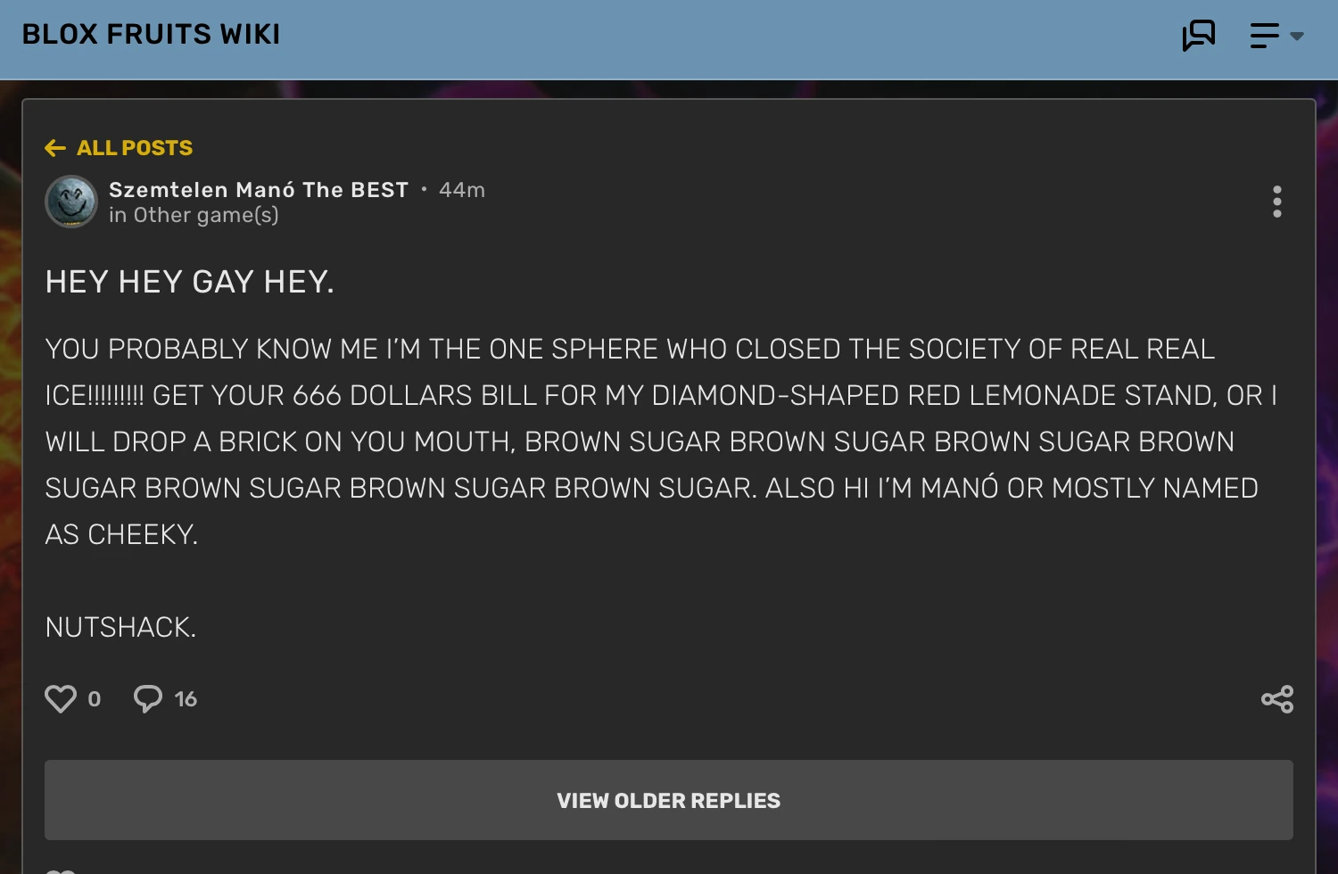 Made a roleplay account, yaaaayyyy. | Fandom