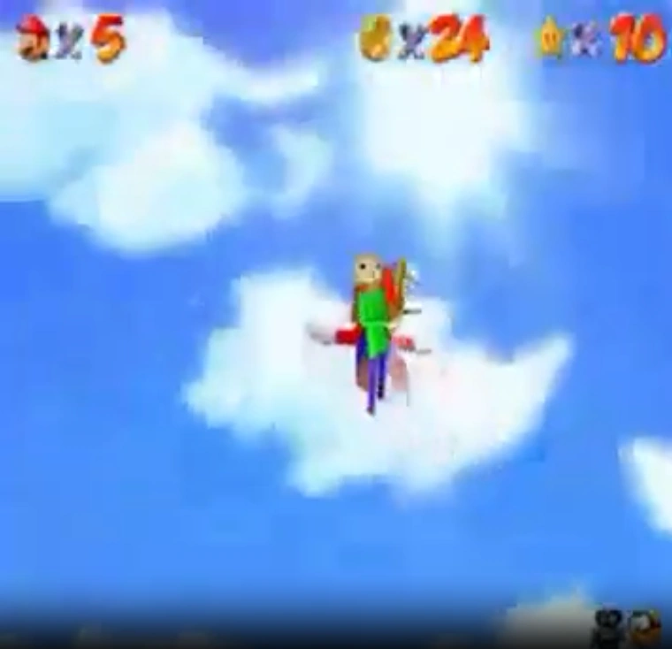 Baldi flying in SM64 | Fandom