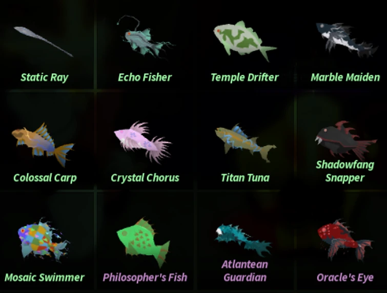 Entire bestiary | Fandom