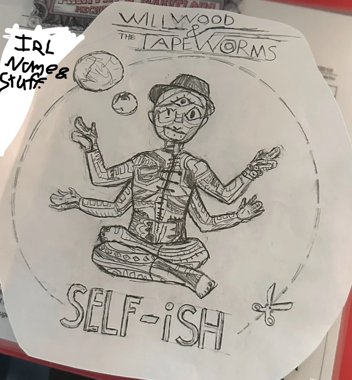I drew the SELF-iSH album cover while at school lol. | Fandom