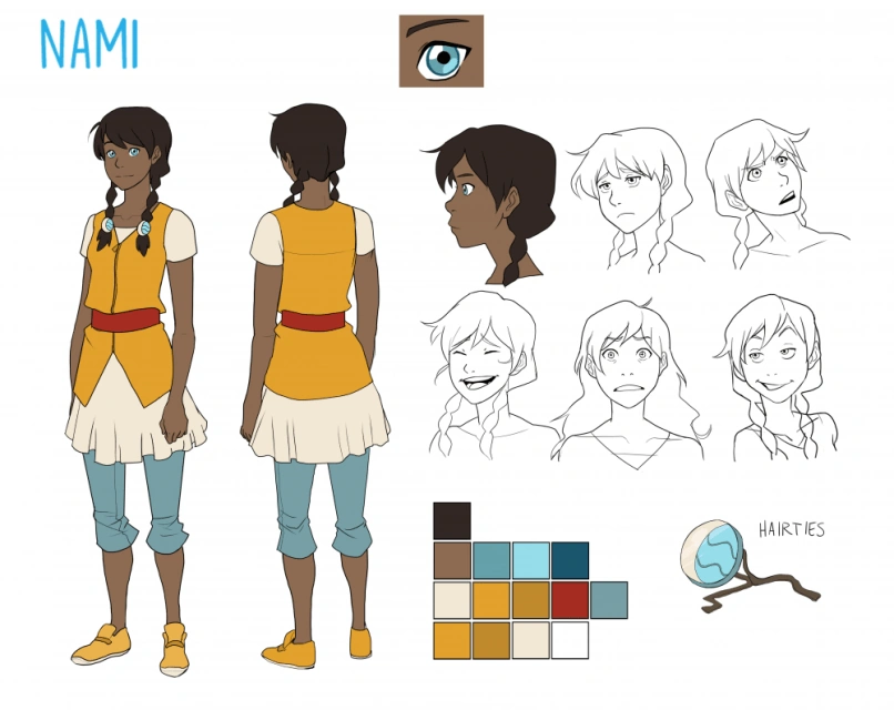 Nami concept art (official!) | Fandom