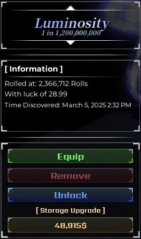 OH MY GOD I JUST ROLLED LUMI WHILE AFK (2m rolls) | Fandom