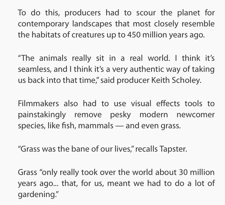 The Life On Our Planet spectrum. | Fandom