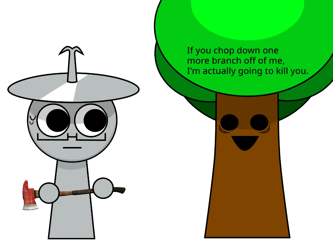 Mr. Tree somewhat snaps | Fandom